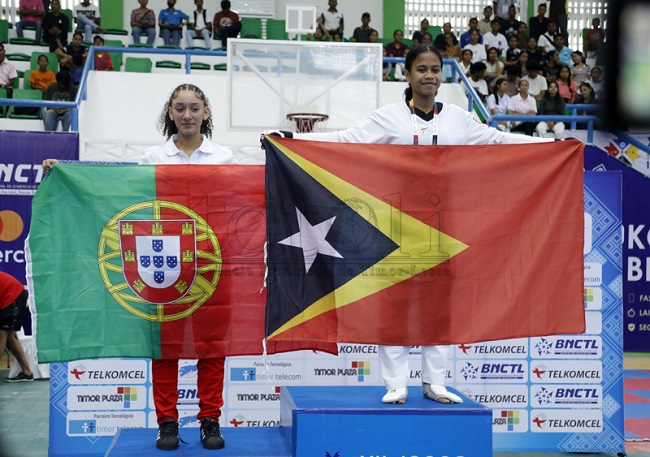 Atlet Taekwondo Siera Nisa Xavier Pinto raih medali emas untuk Timor ...
