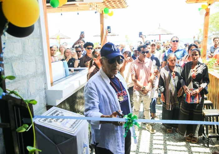 Presiden Ramos-Horta resmikan instalasi baru Kafé Atsabe di Cristo Rei ...